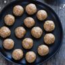 No Bake Almond Butter Balls | Baked by an Introvert
