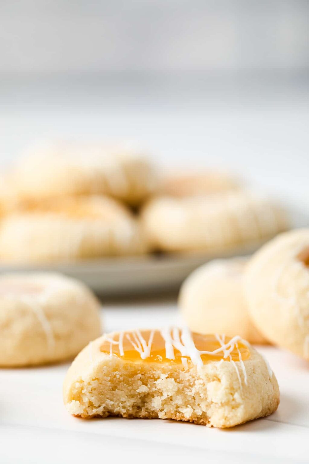 Lemon Thumbprint Cookies - Baked By An Introvert