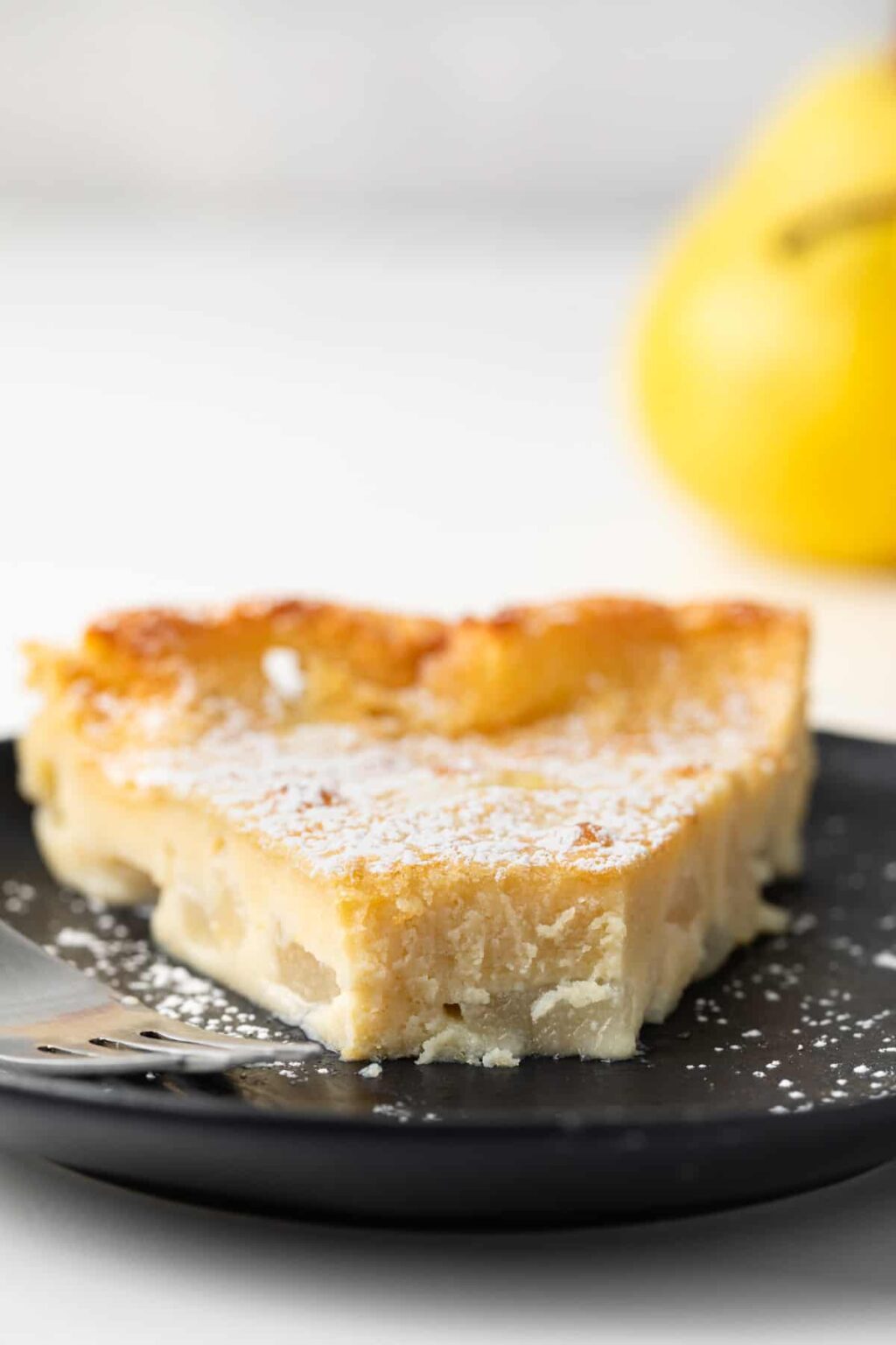 Maple Pear Clafoutis Recipe | Baked by an Introvert