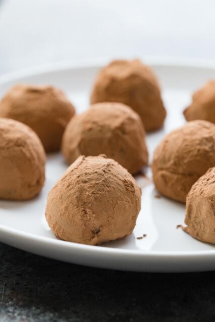 Vegan Chocolate Truffles Recipe | Baked by an Introvert