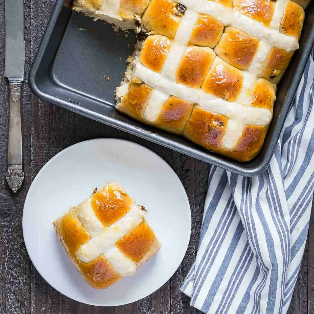 Hot Cross Buns - Food Krist