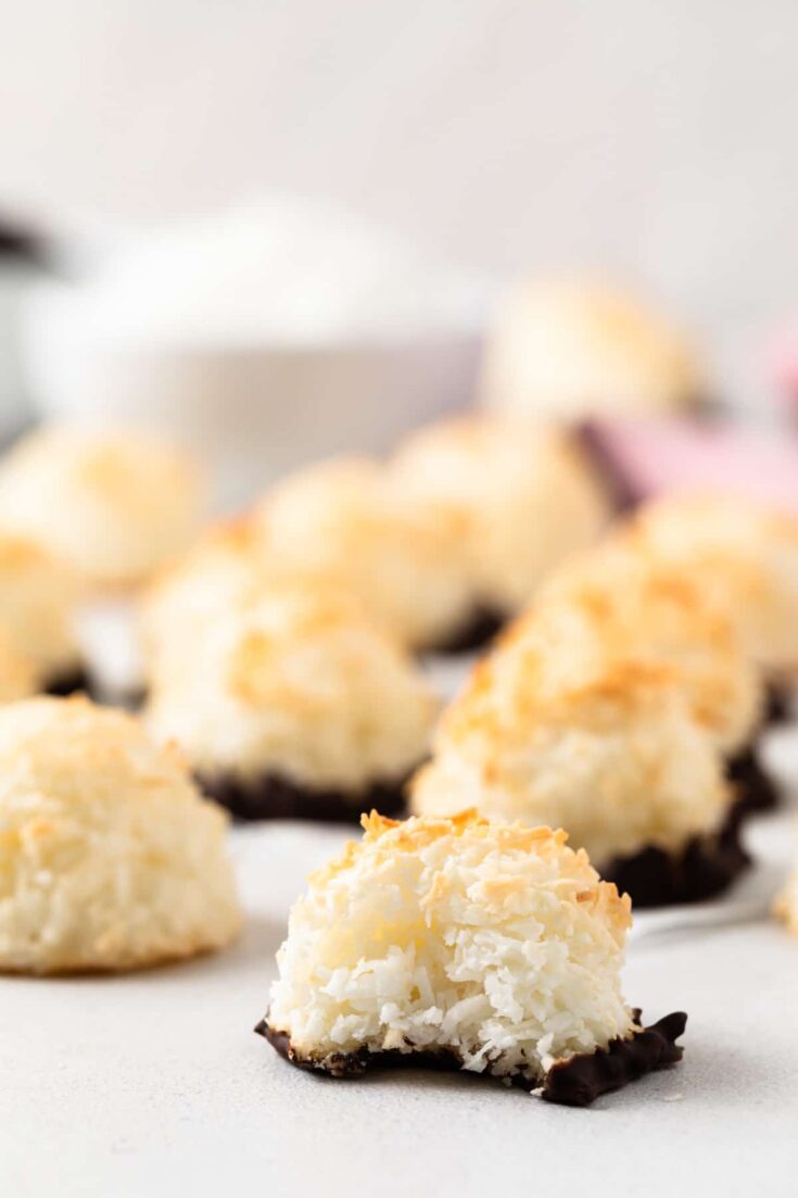 Classic Coconut Macaroons - Baked By An Introvert