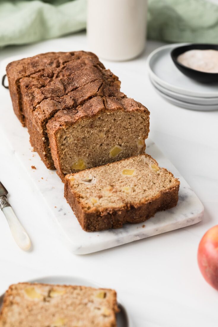 Easy Apple Bread Recipe - Baked By An Introvert