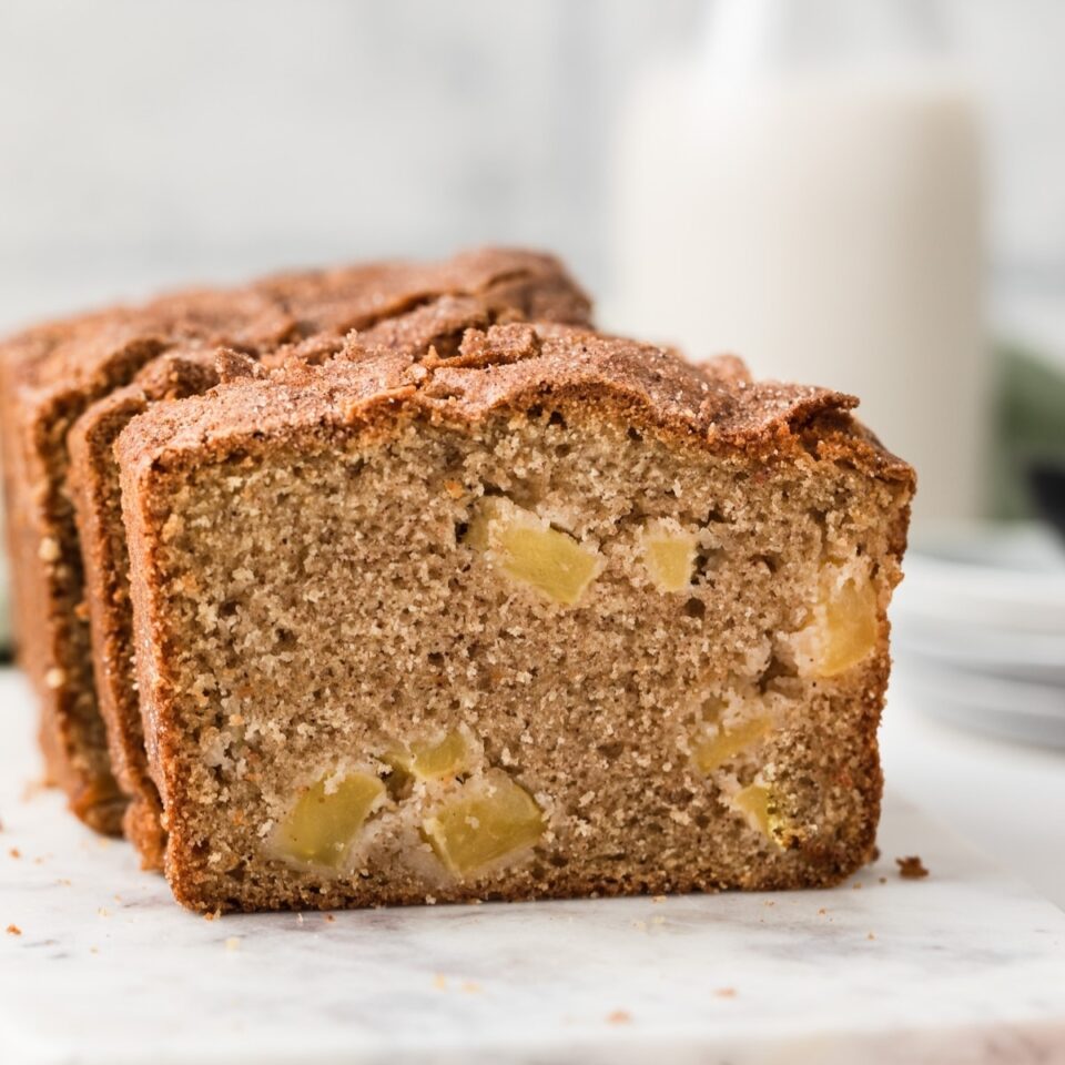 Easy Apple Bread Recipe - Baked By An Introvert