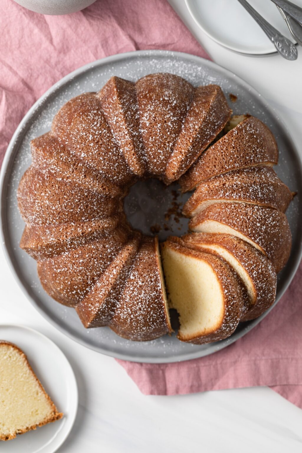 Basic Pound Cake (With Video Tutorial!) - Baked By An Introvert