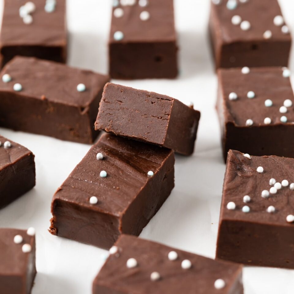 Easy Fudge Recipe - Baked By An Introvert