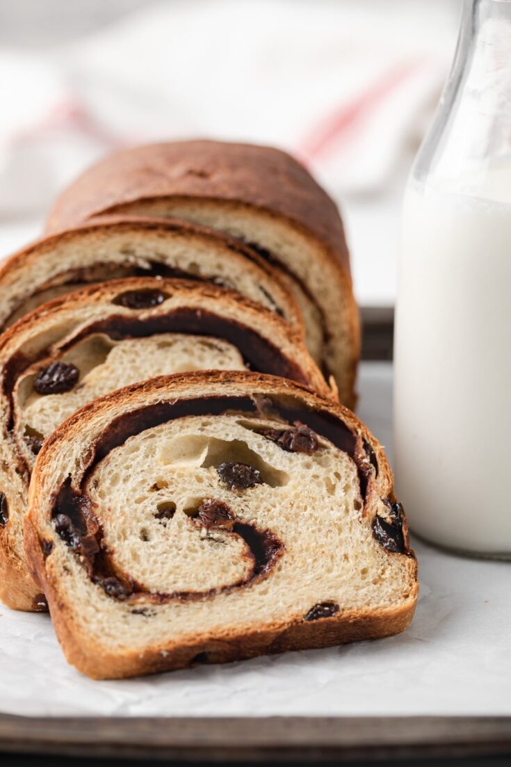 Cinnamon Raisin Bread Recipe | Baked by an Introvert