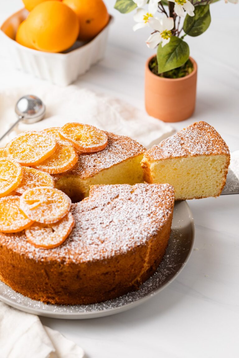 Orange Chiffon Cake | Baked by an Introvert