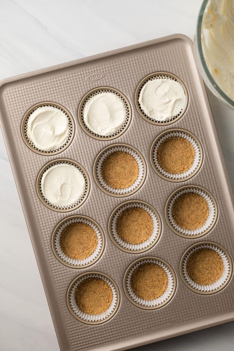 No Bake Mini Cheesecakes - Baked By An Introvert