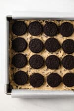 Oreo Stuffed Brookies - Baked By An Introvert