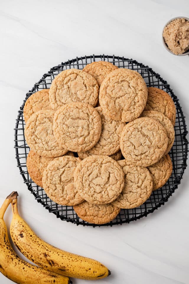 Banana Cookies - Baked By An Introvert