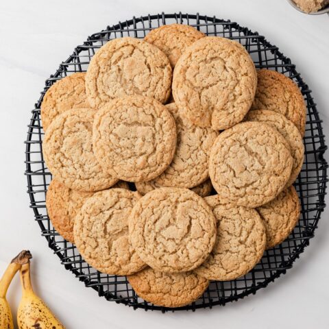 Banana Cookies - Baked By An Introvert