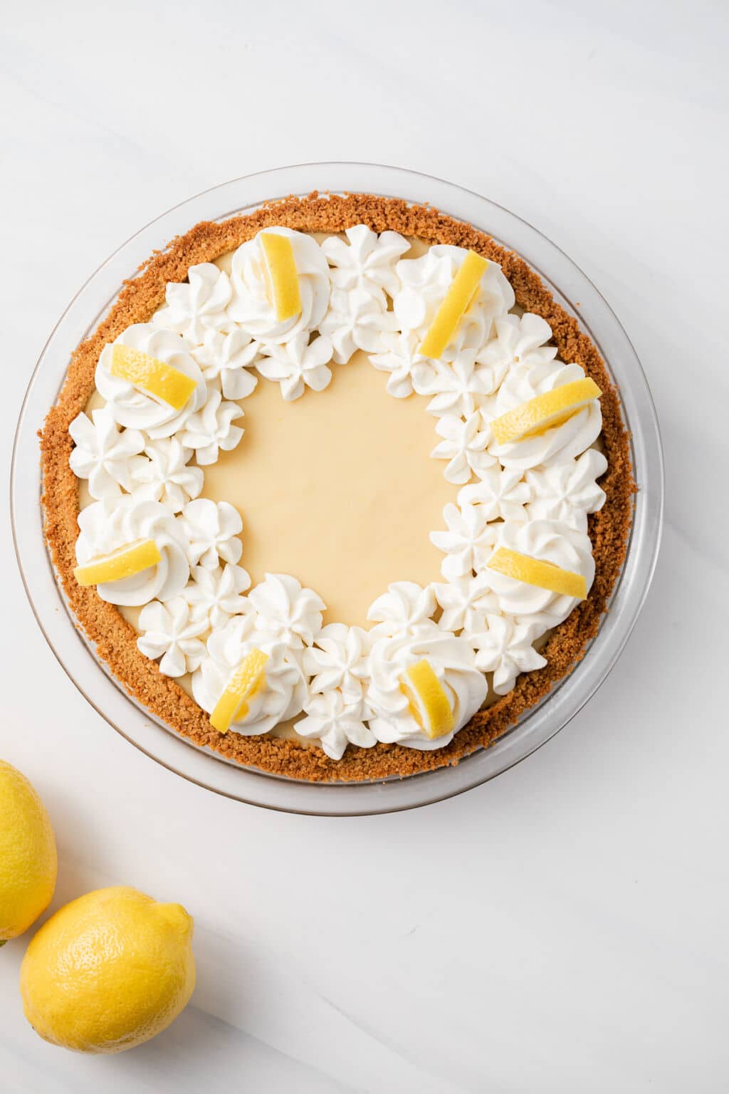 Homemade Creamy Lemon Pie - Baked By An Introvert