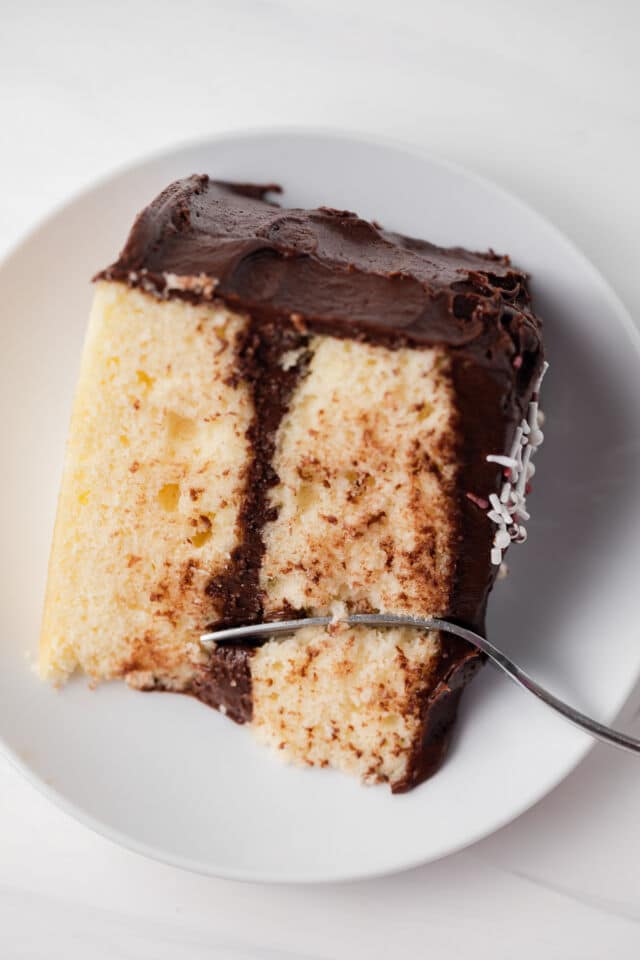 Fluffy Yellow Cake - Baked By An Introvert