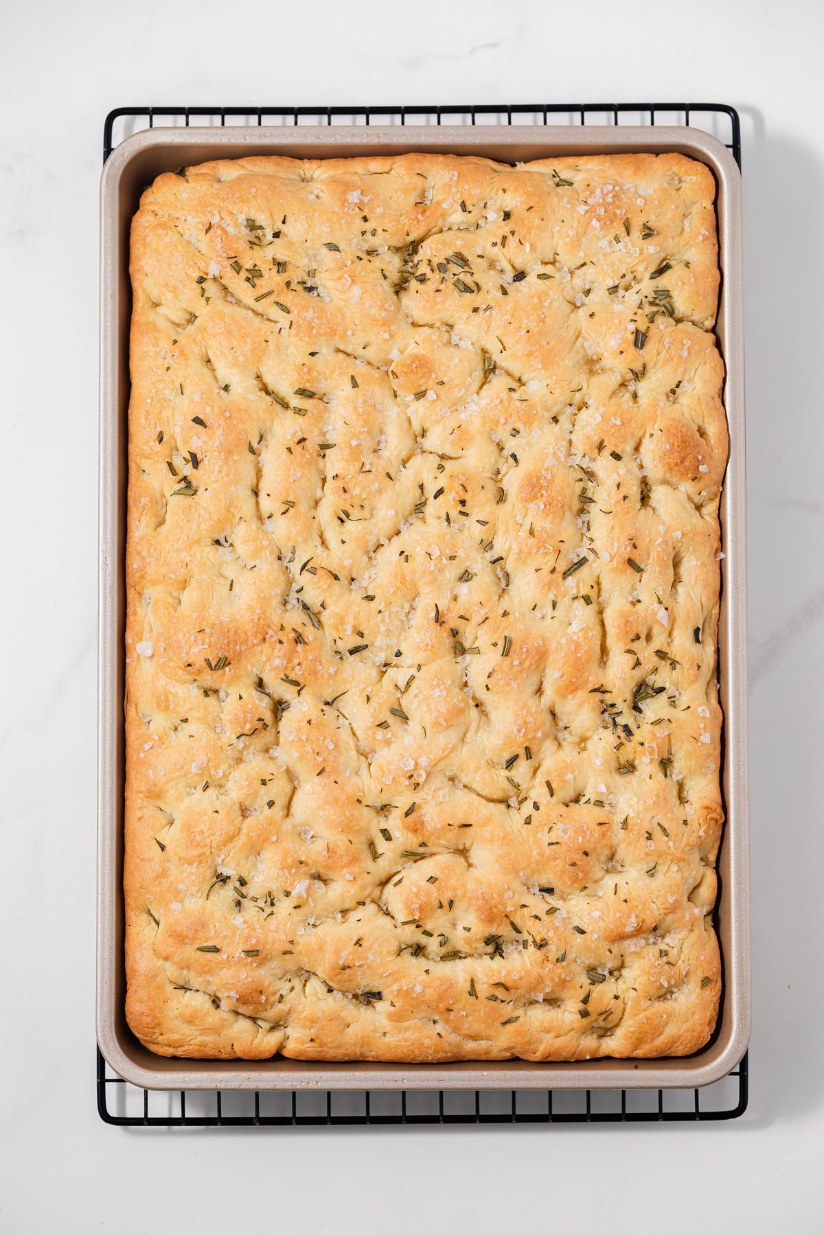 Focaccia Bread - Baked By An Introvert