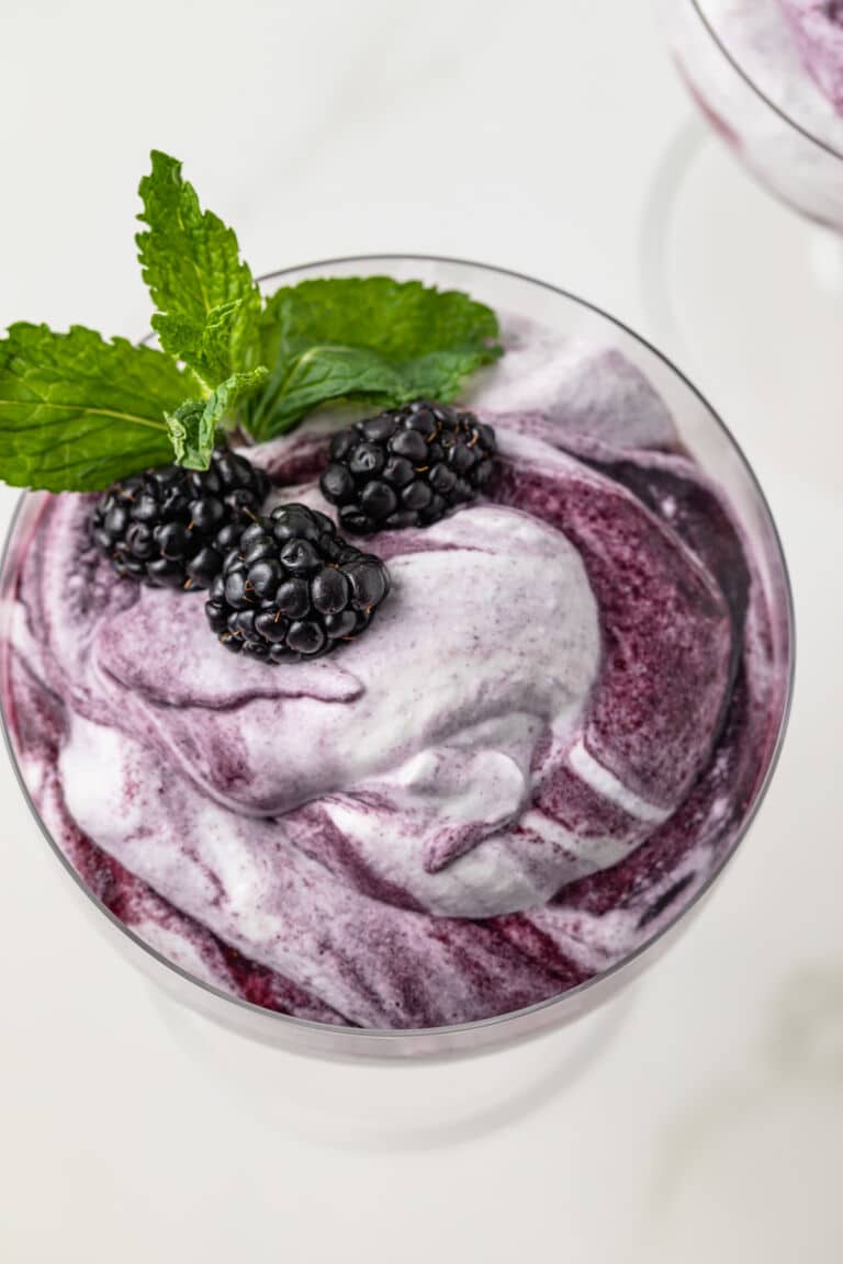 Blackberry Fool - Baked By An Introvert