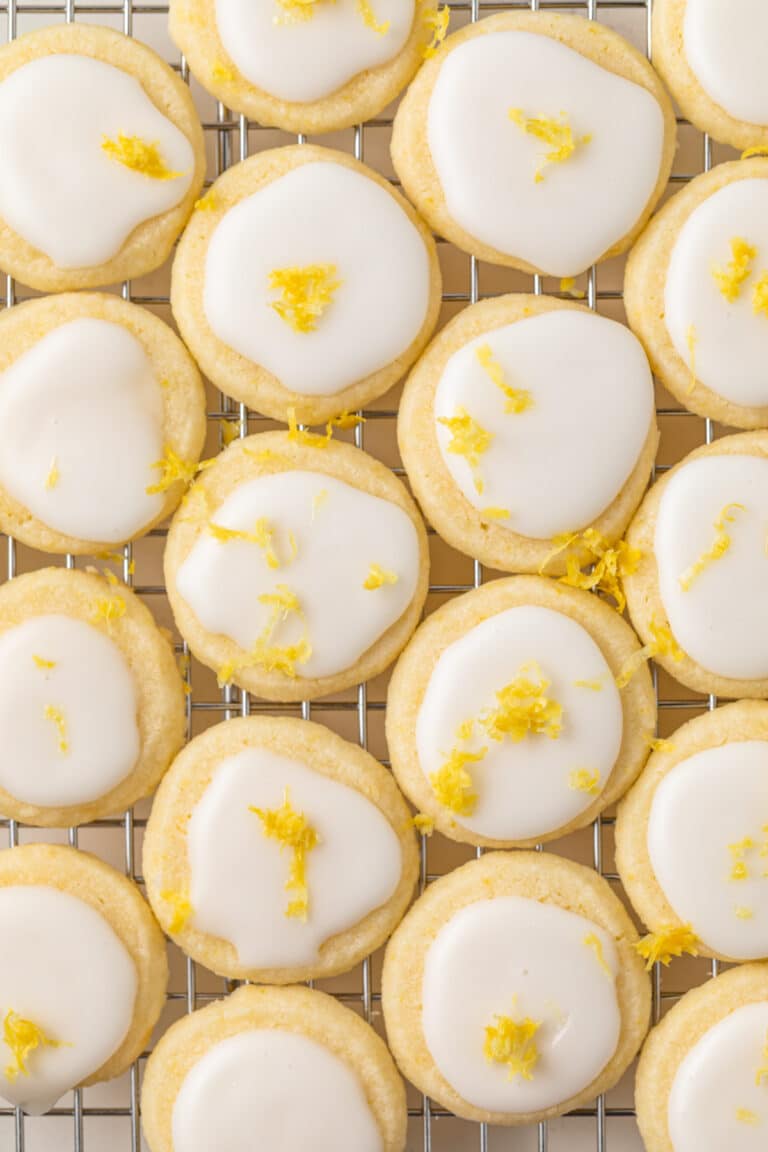 Lemon Meltaway Cookies - Baked By An Introvert